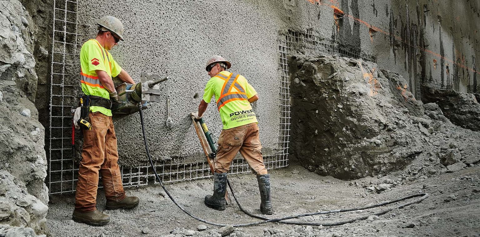 Services - Power Shotcrete Shoring